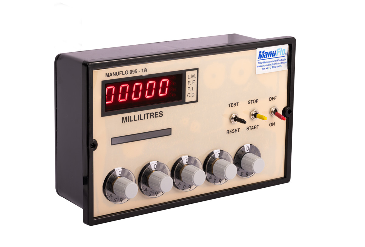 ME3000 Microprocessor Preset Batch Controller - ManuFlo