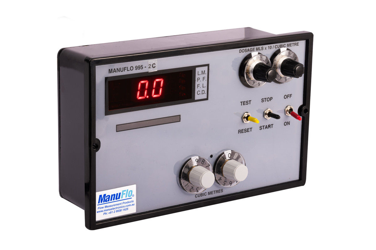 ME3000 Microprocessor Preset Batch Controller - ManuFlo