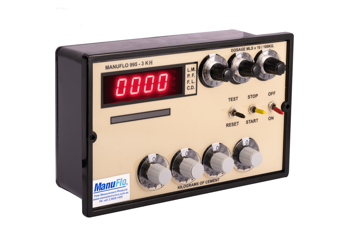 ME3000 Microprocessor Preset Batch Controller - ManuFlo