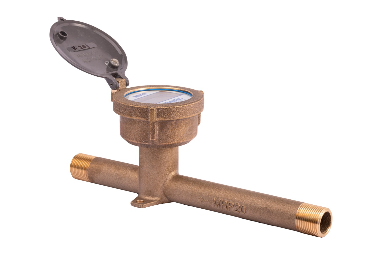 MRP20-T2: Durable LCD Resettable Counter Flowmeters