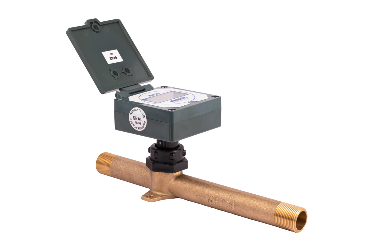 MRT20-T2 LCD Resettable Counter Flowmeters - ManuFlo