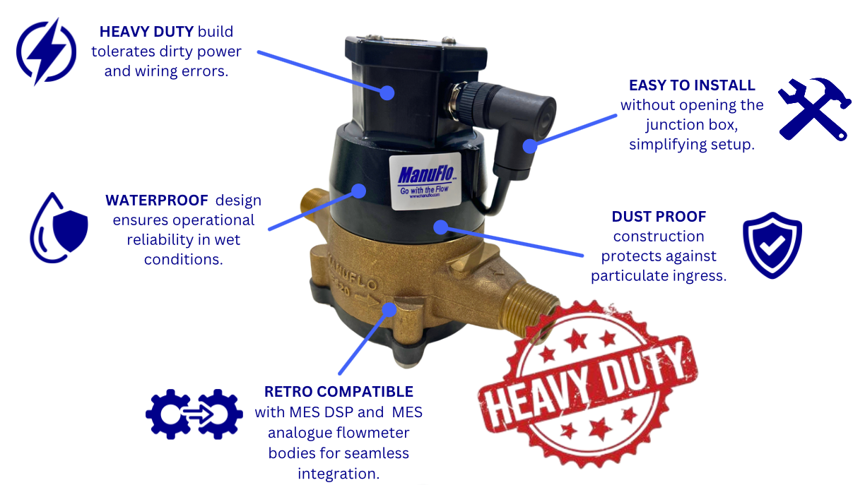 MES Heavy Duty Series - Durable Flow Measurement Technology